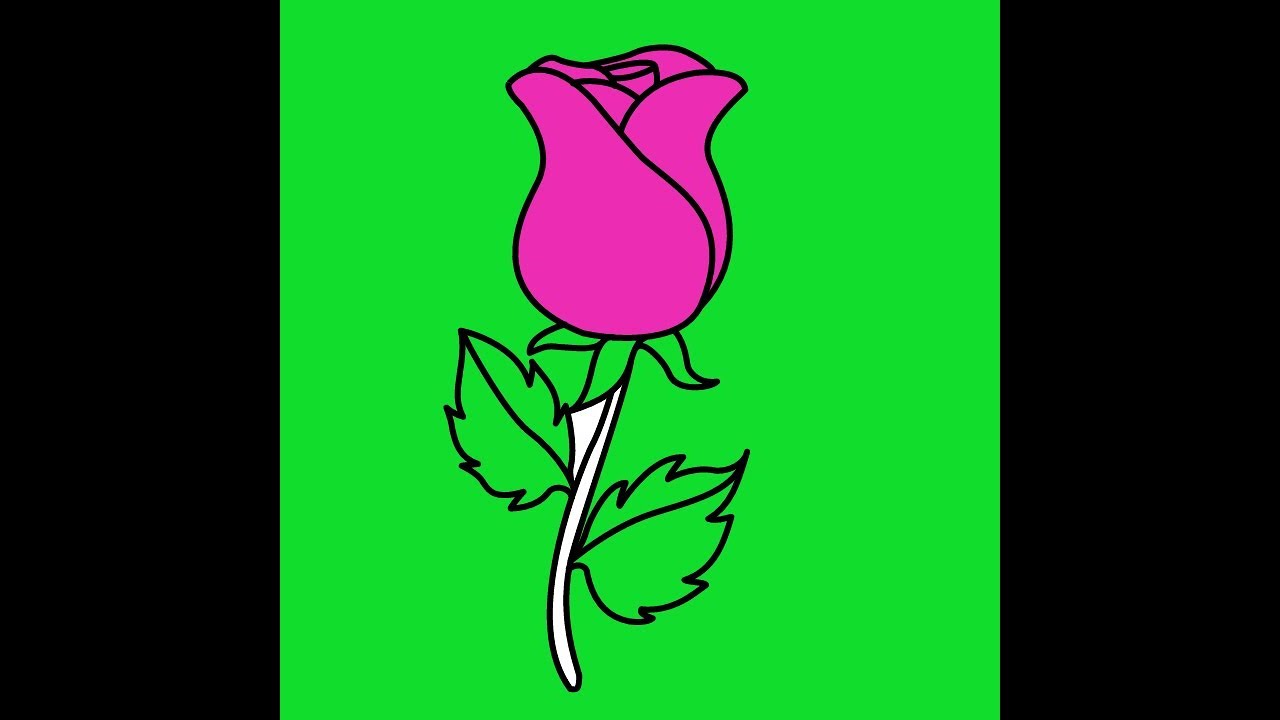 Baro sida loo sawiro flower aad u qurxoon easy step by step 2aad - YouTube