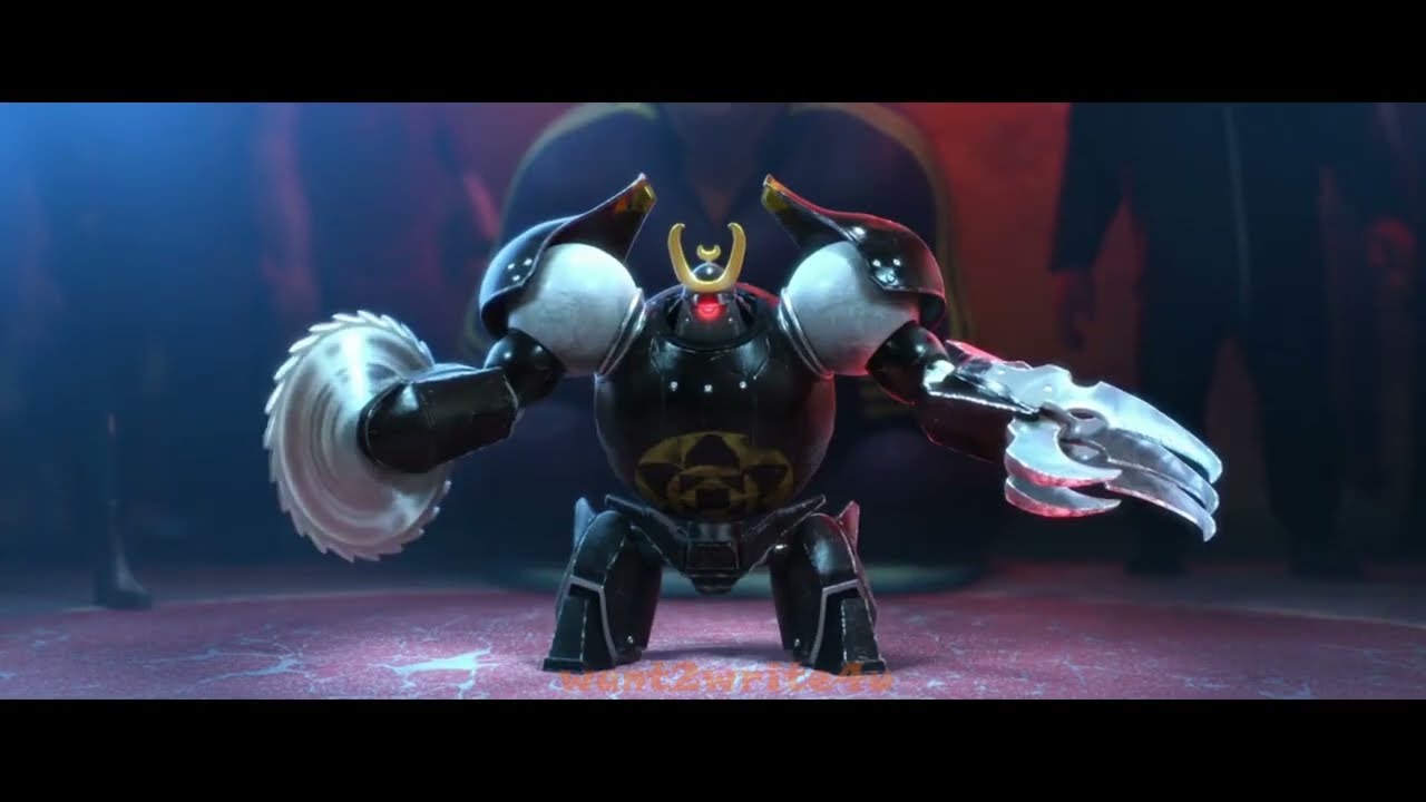 BIg Hero 6 // Robot Battle Fight Scene // Attitude Whatsapp Status ...