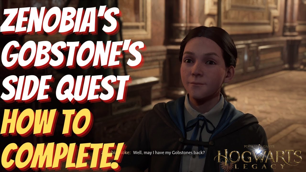 Zenobia's Gobstones Side Quest - All Locations (Hogwarts Legacy) - YouTube