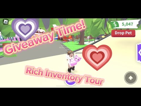 Rich Inventory Tour and A Neon Pet Giveaway!!! - YouTube