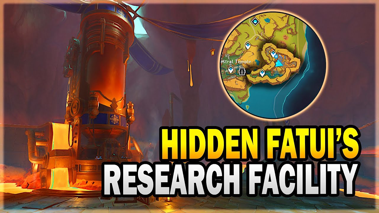 How to Reach Fatui's Hidden Facility in Natlan + Luxurious Chest and ...