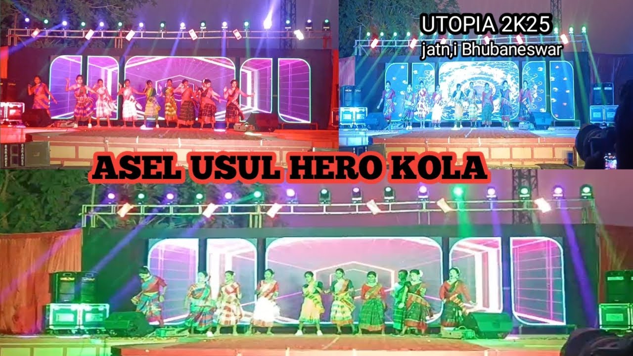 Asel usul hero kola ll Lajaw banuh tam ll kist college annual function celebration 2k25 UTOPIA ...