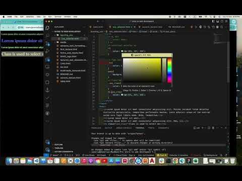 CSS Selectors part 1 (Intro to Web Development Part 1) - YouTube