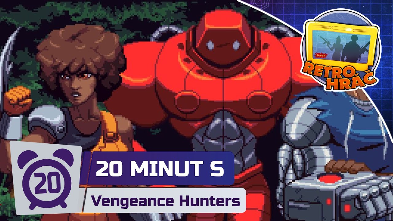 20 minut s Vengeance Hunters | Retro Hráč | #retrohrac #neogeo - YouTube