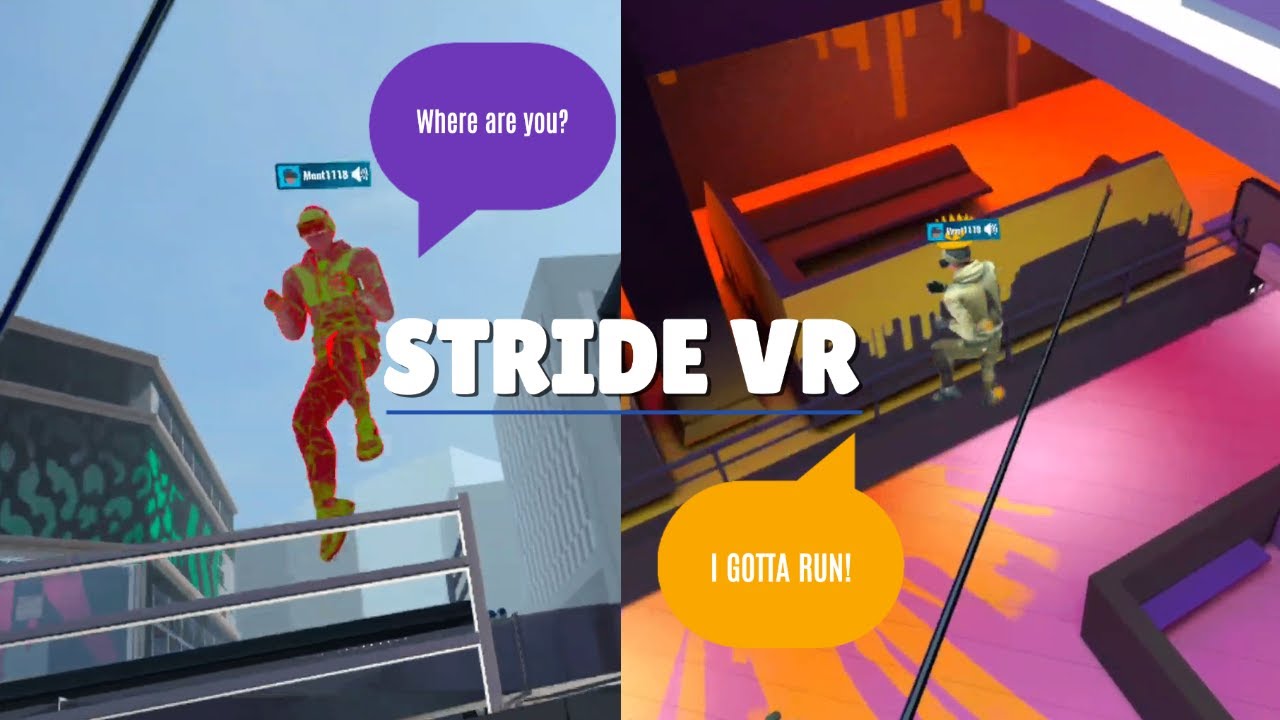 This Game Makes You Feel Like a Parkour Master! - Stride VR - YouTube