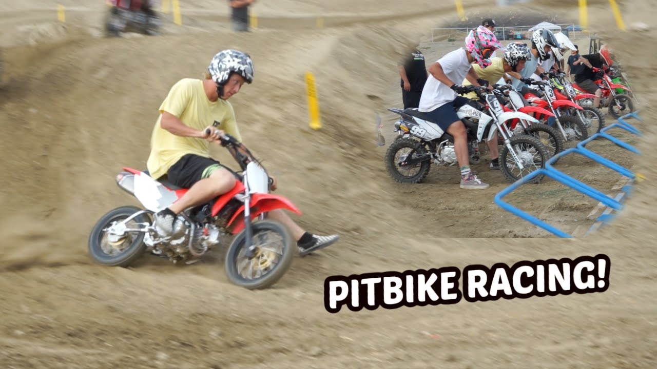 FAST LAPS AT FOX RACEWAY PIT BIKE RACE - YouTube