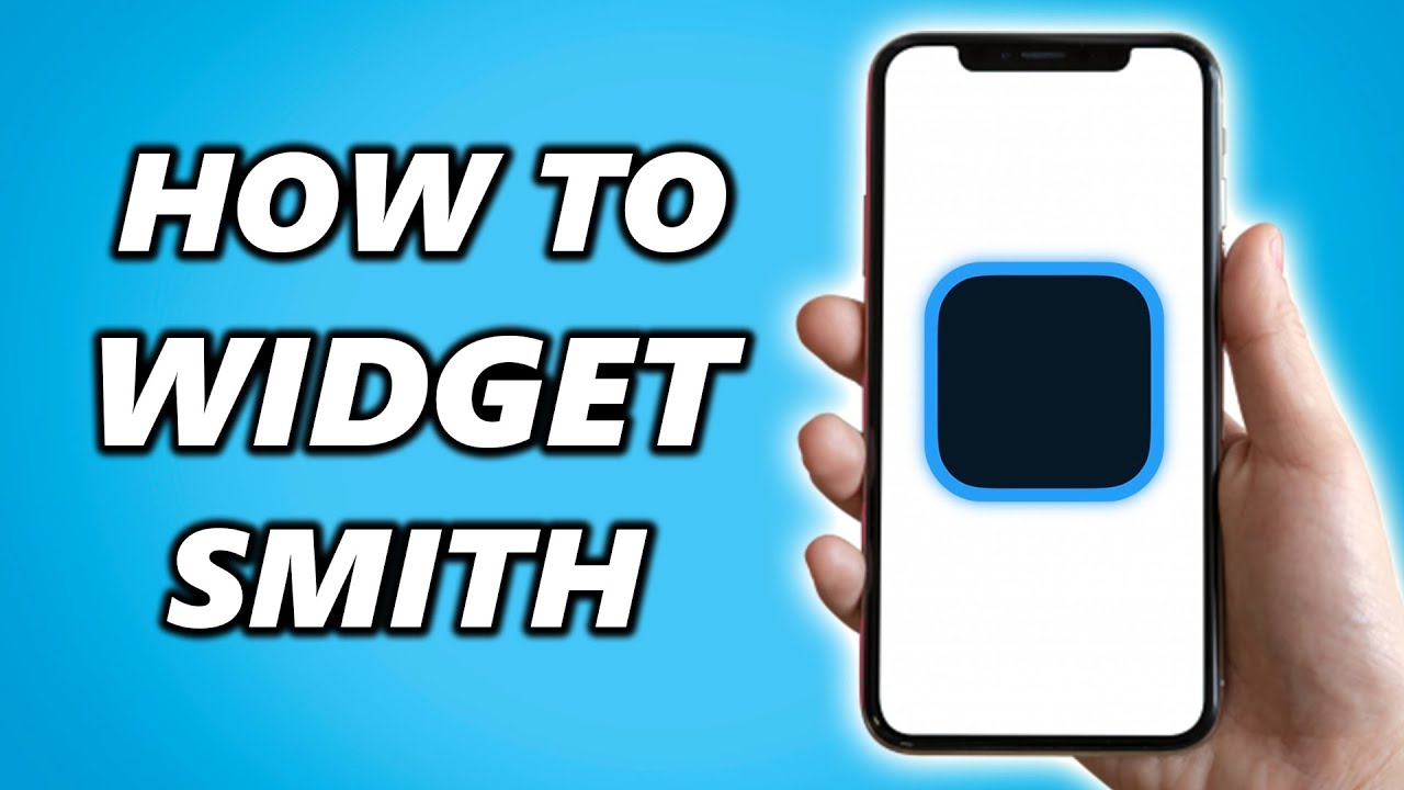 How to Use Widget Smith (IOS 14) - YouTube