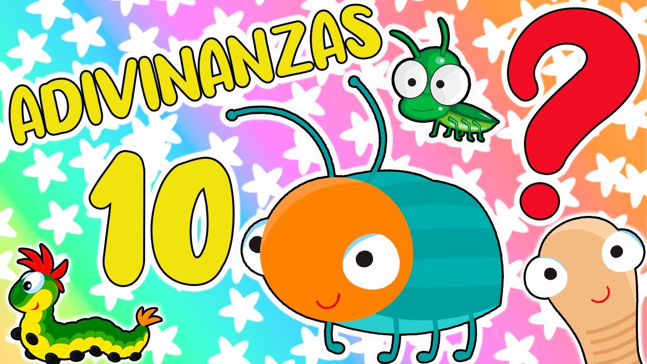 ¡JUGANDO A LAS ADIVINANZAS DE INSECTOS! 🐛🦋🤔 INSECTS RIDDLES FOR KIDS ...