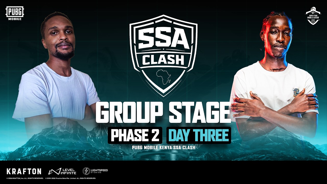 PUBG MOBILE SUB SAHARAN CLASH PHASE 2 GROUP STAGE DAY 3 - GROUP C - YouTube