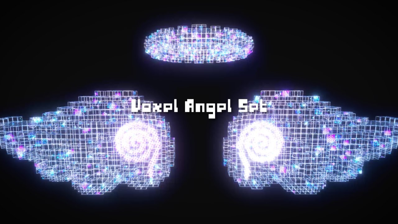 Voxel Angel Set - YouTube