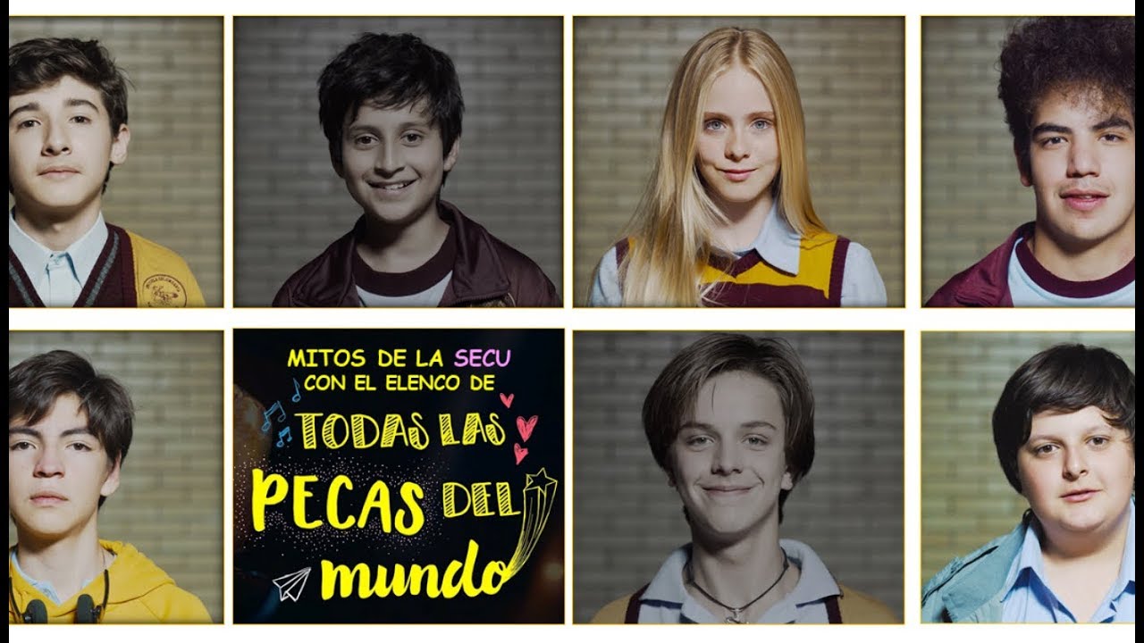 Mitos de la secu... con el elenco de 'Todas las pecas del mundo' - YouTube