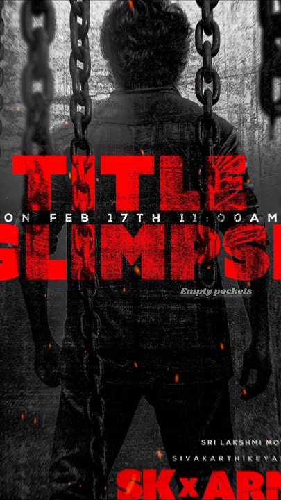 sK title reveal tomorrow #sk23#armurugadas - YouTube