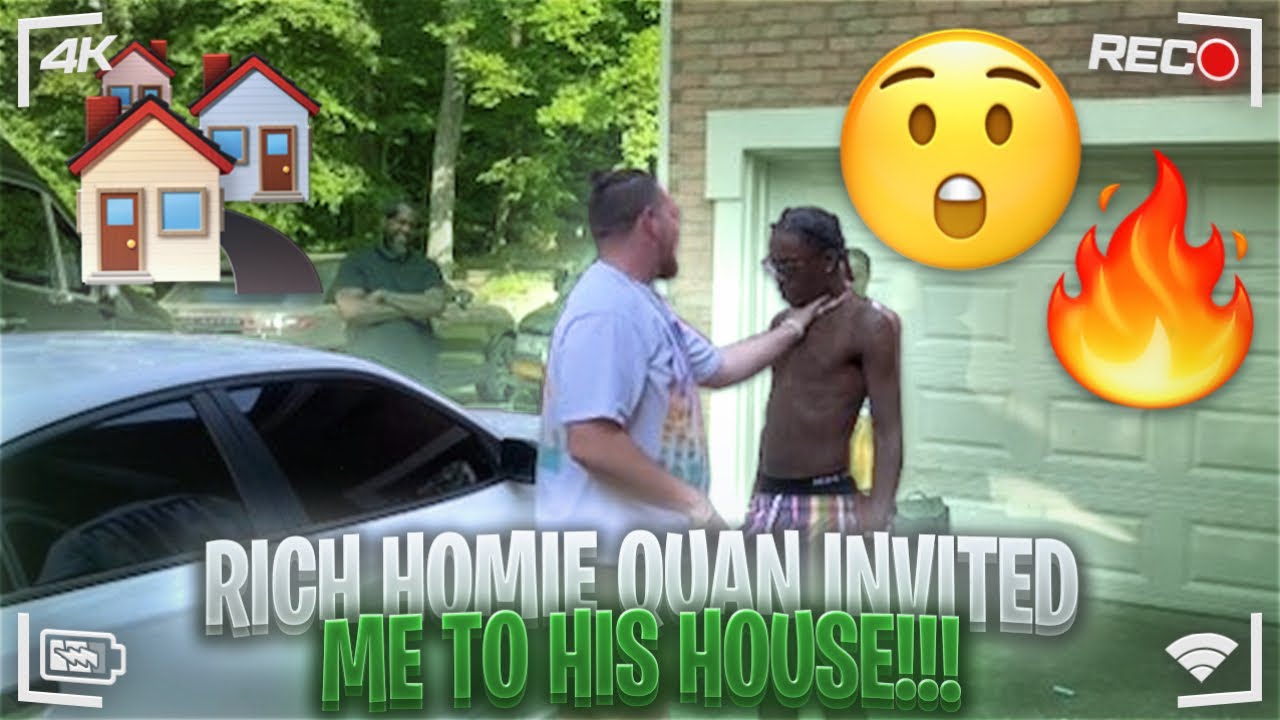 RICH HOMIE QUAN INVITED ME TO HIS HOUSE!!! FT. OKQ & YOULOVERICHARD ...