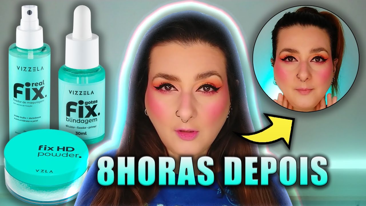 Testando Linha FIX Vizzela - Gotas Fix Blindagem, Fixador Real Fix e ...