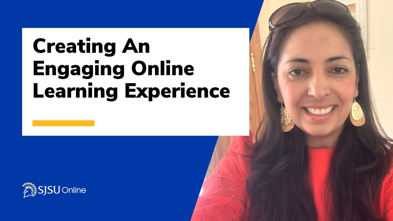 Creating An Engaging Online Learning Experience 💬 - YouTube