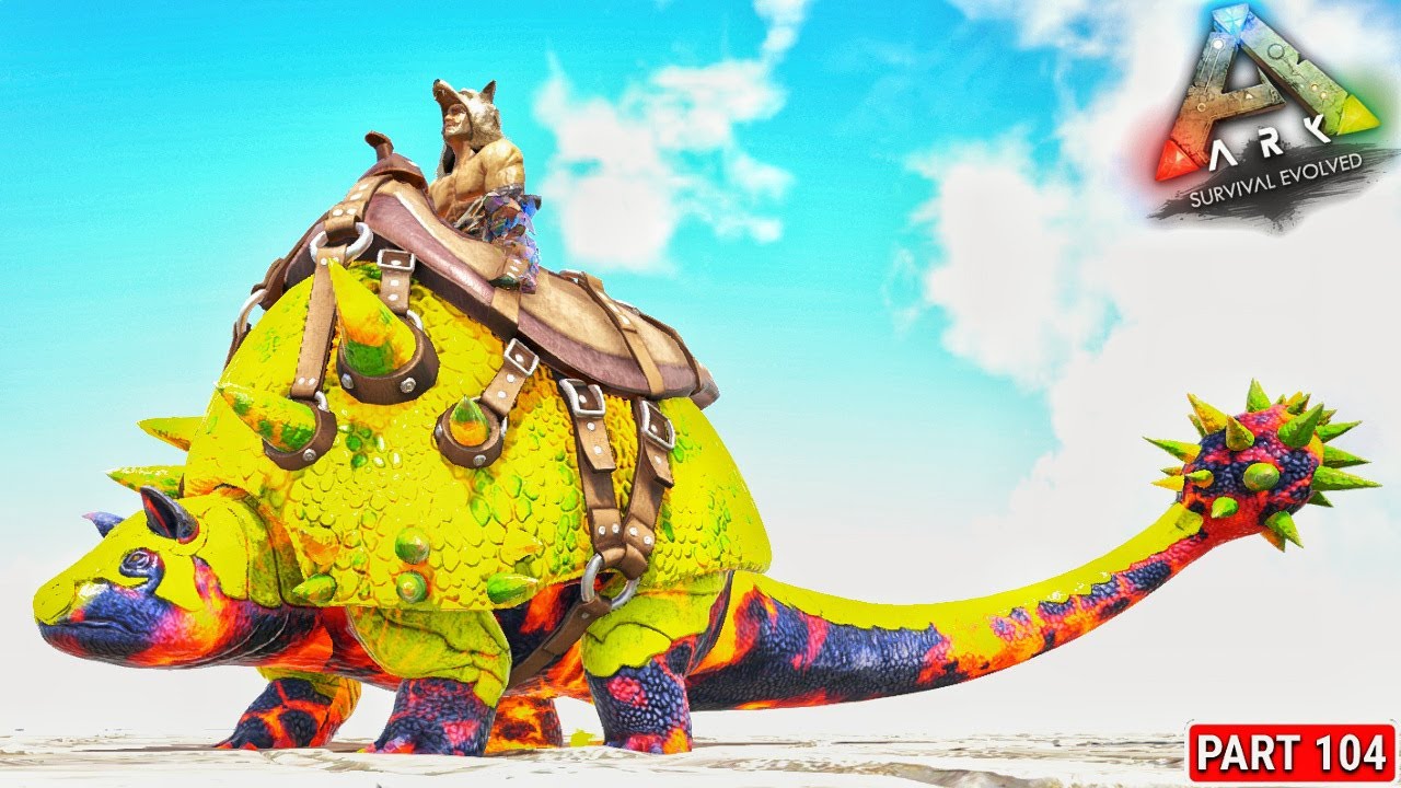 Shock And Flame Doedicurus Taming Egg Hunt 🔥🔥🔥 : ARK MEGA Modded : ARK ...