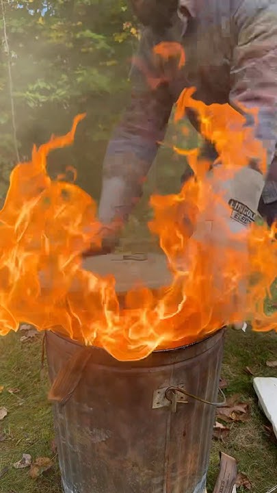 The reduction process of a Raku firing 🔥 #raku #kiln #pottery #handmade ...