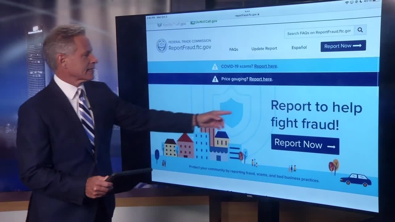 Pat explains how to report to the FTC - YouTube