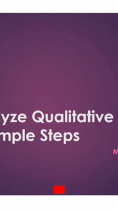 How to Analyze Qualitative Data Using Excel in 3 Simple Steps #excel # ...
