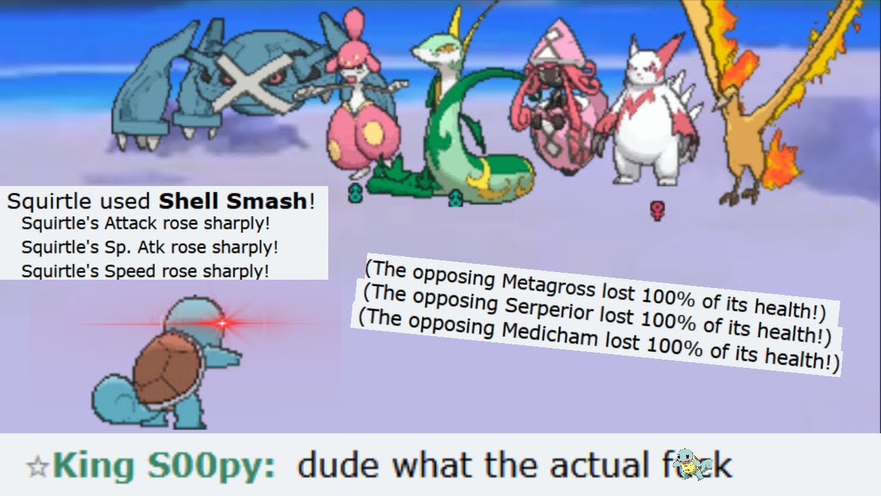 SHELL SMASH SQUIRTLE IN THE RAIN IS SO GOOD! | Pokemon Showdown - YouTube