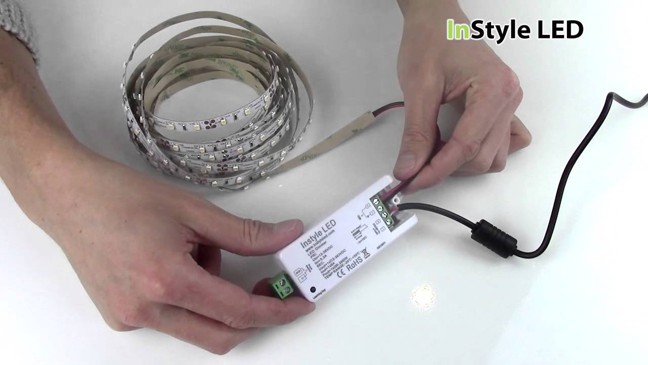 LED strip light Wireless Desktop Dimmer - YouTube