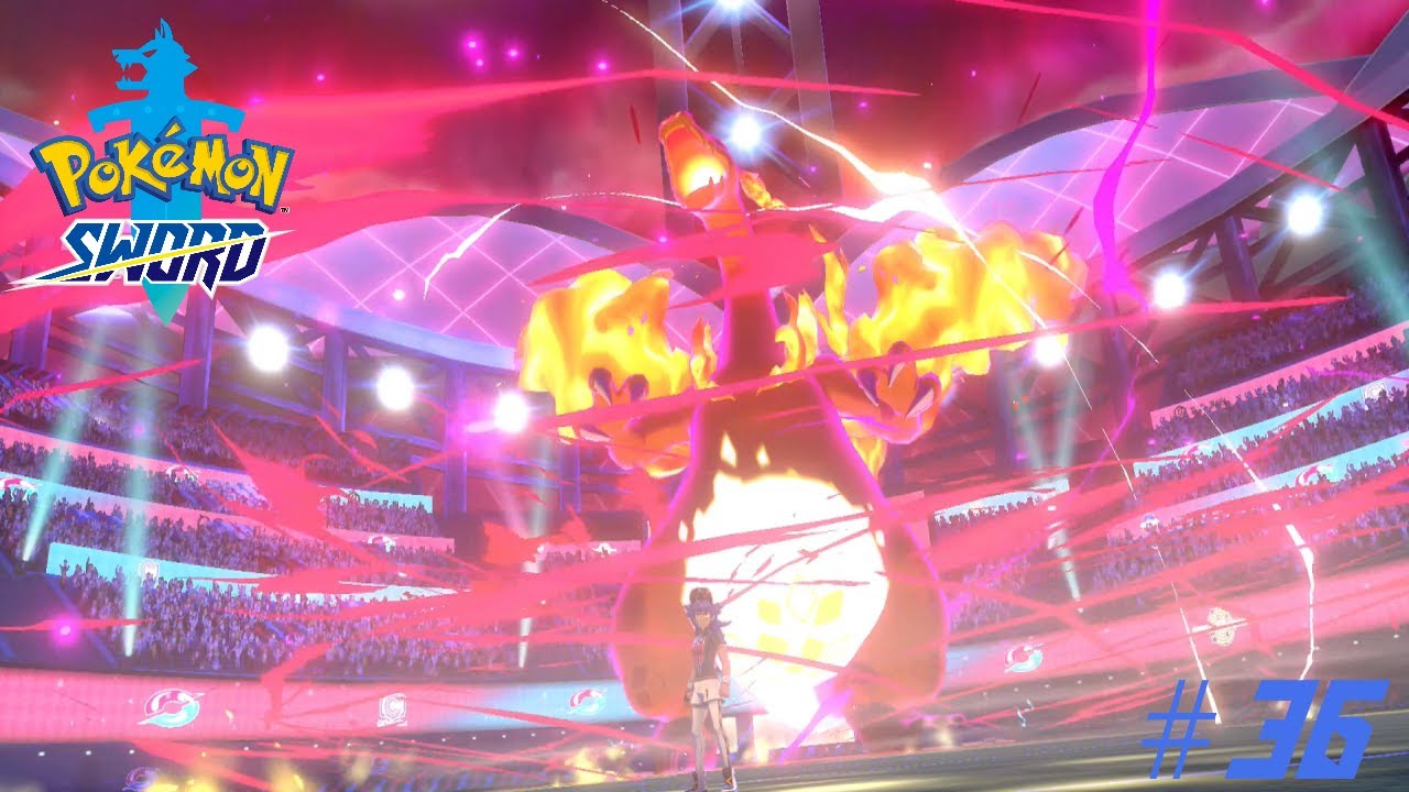 Pokemon Sword: Part 36 - Wyndon Stadium Championship vs Champion Leon ...