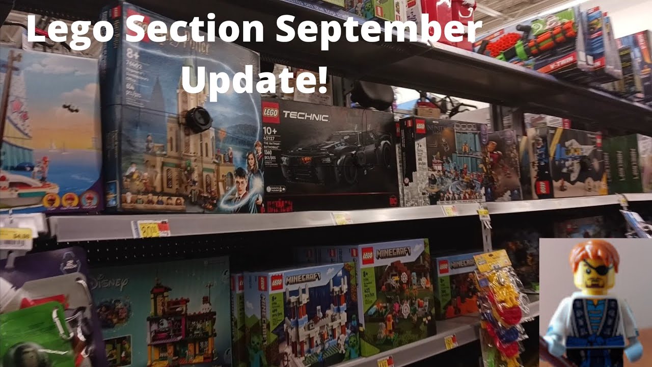 LEGO SELECTION FOR SEPTEMBER! | Walmart Vlog #69 - YouTube
