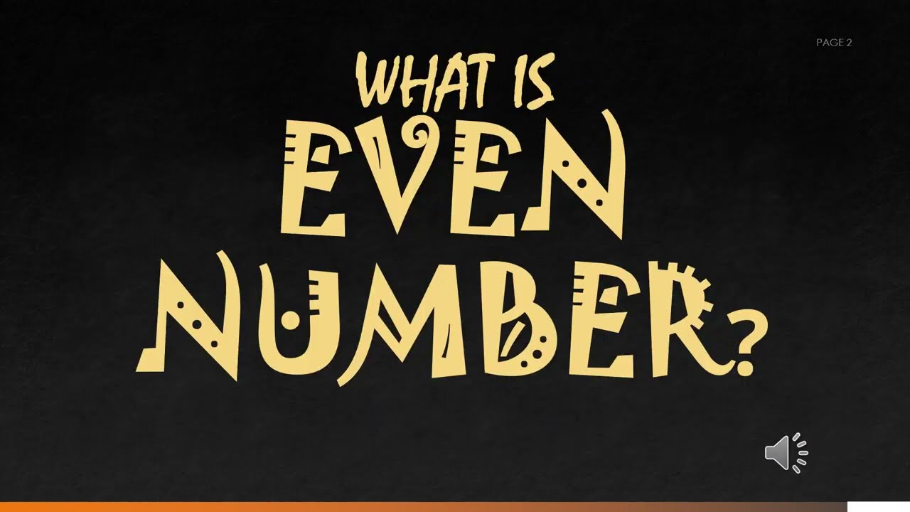 WHAT ARE EVEN NUMBERS? #maths #evennumber #basicmaths #freetutorial # ...