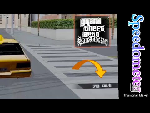 How to get digital Speedometer GTa San Andreas - YouTube