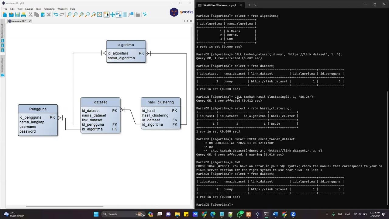 Assesment 3 - Pemrograman Basis Data - YouTube