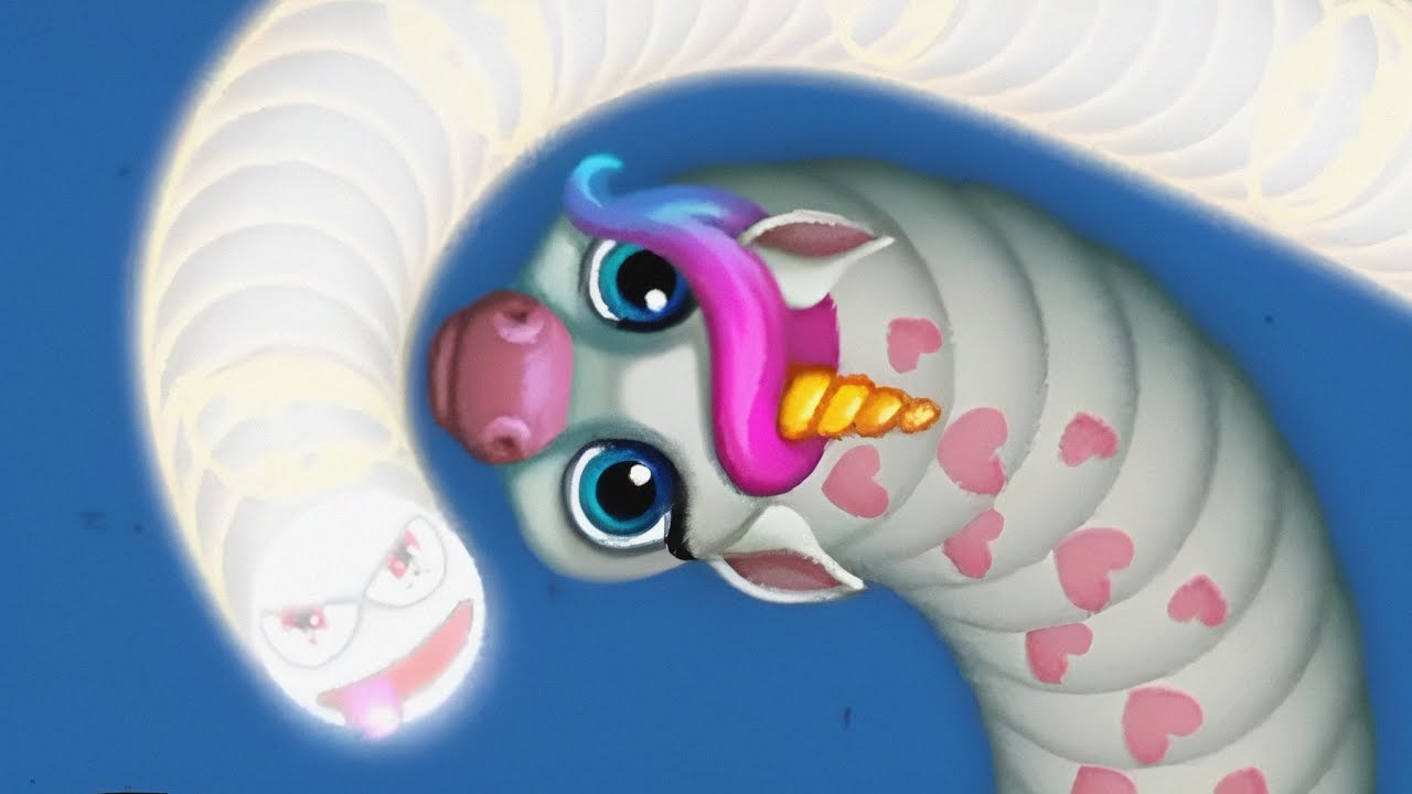 Worms Zone Magic Gameplay 🐍# 86 - Big Food For Biggest Snake ...