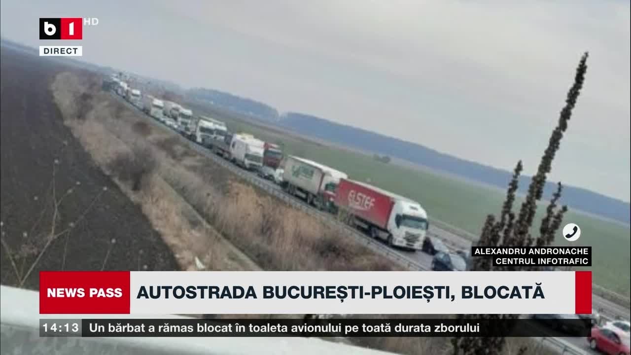 NEWS PASS. AUTOSTRADA BUCUREȘTI PLOIEȘTI BLOCATĂ. OFENSIVĂ RUSĂ ONLINE ...