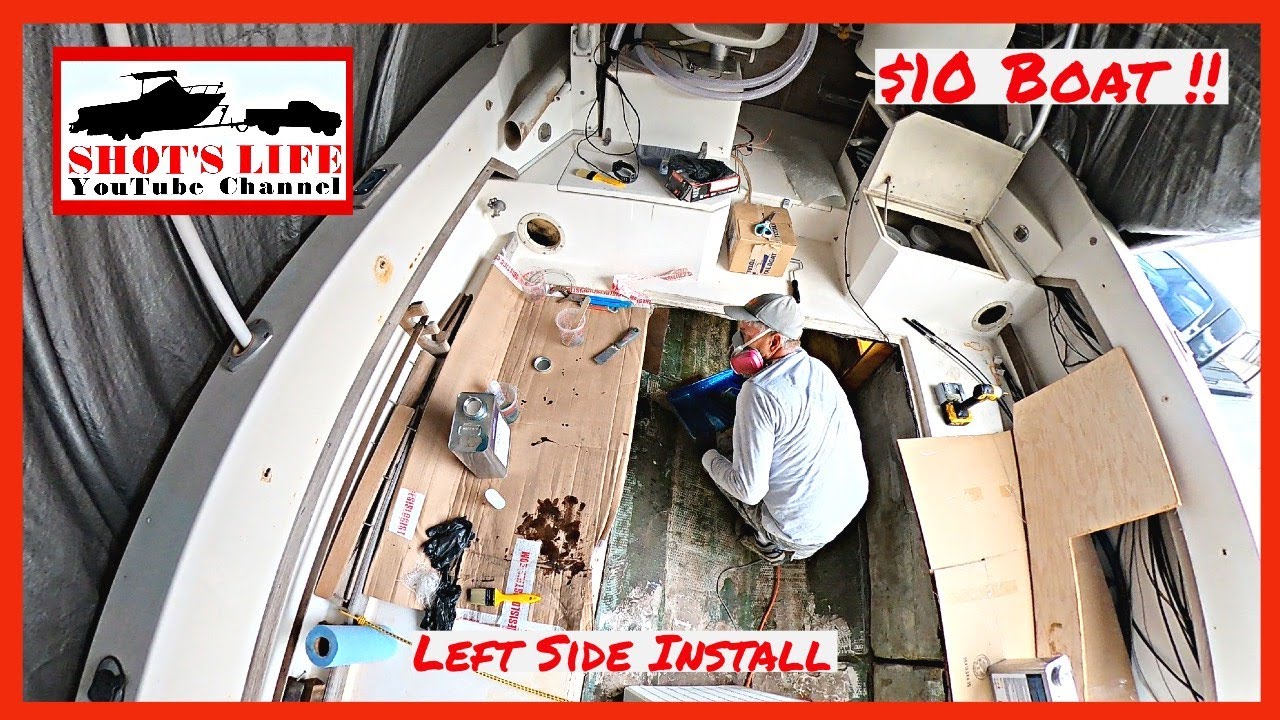 $10 Boat - Left Side Build | EPS 34 | Shots Life - YouTube