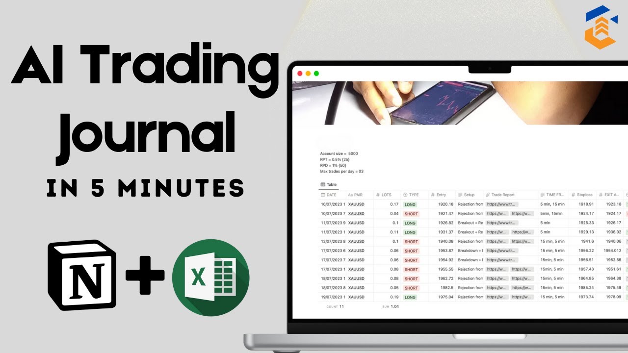 Create a Trading Journal in Minutes Using AI (2025) - YouTube