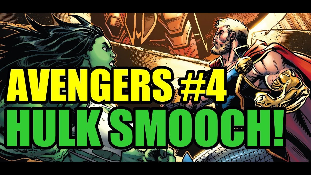 HULK SMOOCH! Avengers #4 Review! - YouTube