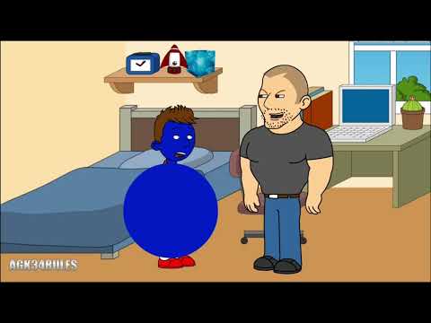 Childish Dad turns Caillou into a Blueberry and Gets Grounded.