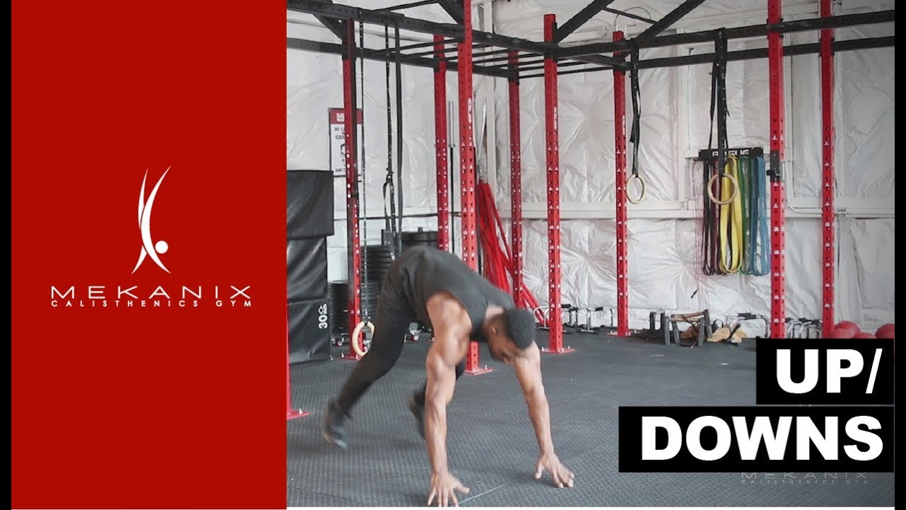 Up Downs Full Body Conditioning Exercise - YouTube