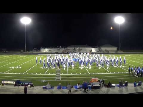 Lakeview Bulldog Marching Band Halftime vs Akron Firestone - YouTube