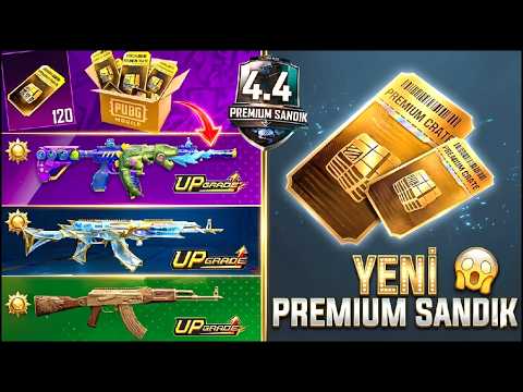 YENİ GELEBİLECEK SİLAHLAR ŞAKA MI? 😱 | PREMİUM SANDIK İNCELEMESİ | PUBG MOBILE