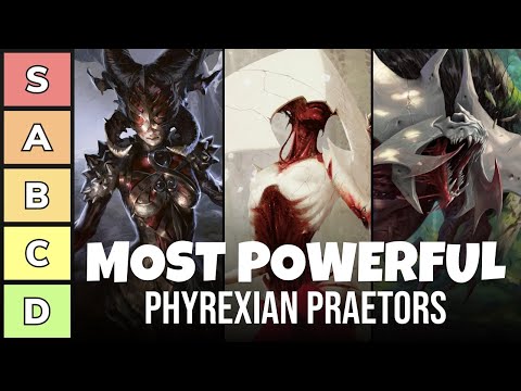 The Most Powerful Phyrexian Praetors | Power Tier List | EDH | MTG | Magic: the Gathering