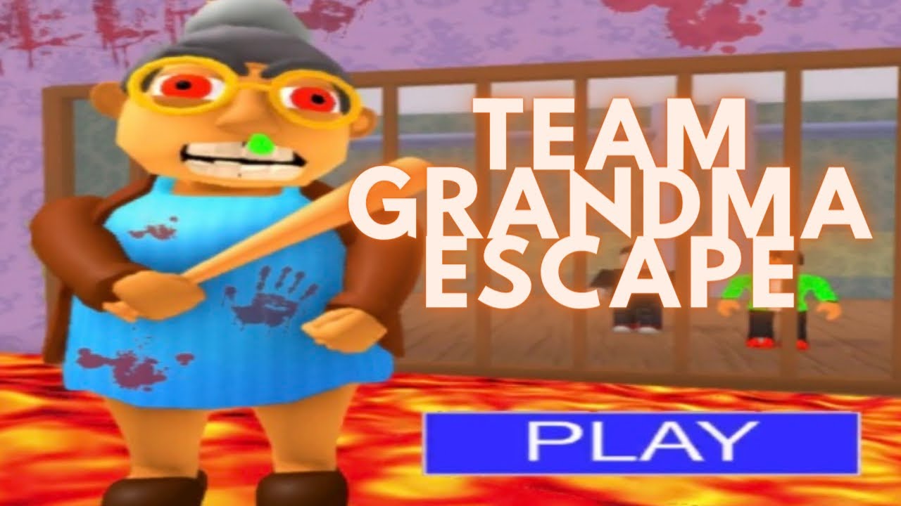 TEAM GRANDMA ESCAPE (TEAMWORK OBBY) ROBLOX - Roblox Gameplay #roblox # ...