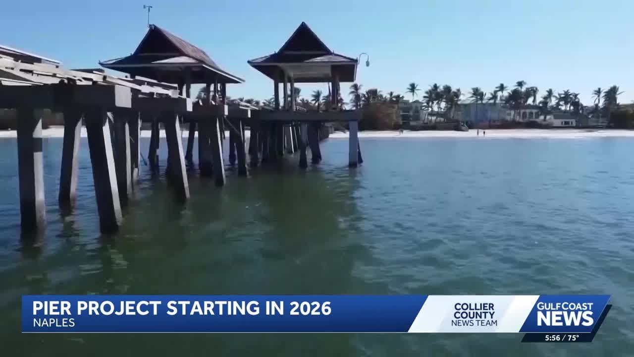Naples Pier rebuild set to begin more than 3 years after Hurricane Ian ...