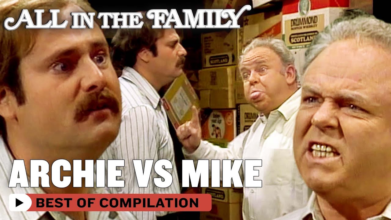Archie Vs Mike | All In The Family - YouTube