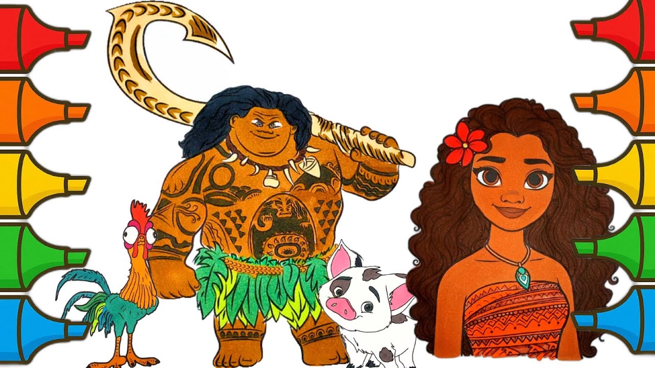 Moana 2 | How to draw Disney Princess Moana | #moana #moanasong #moana2 ...