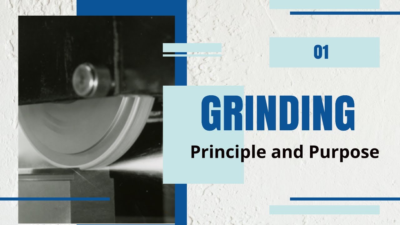 1- Grinding Operation and its Principle | Purpose of Grinding ...