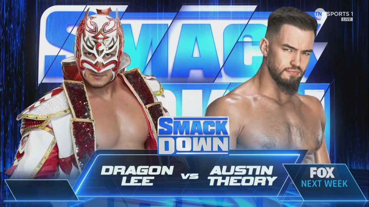 FULL MATCH: Dragon Lee vs Austin Theory | WWE SmackDown 10/07/23 - YouTube