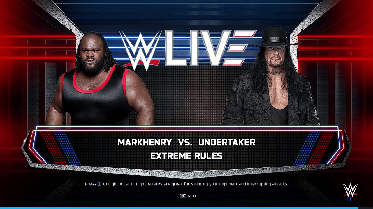 Mark Henry vs. The Undertaker - Ultimate Clash | WWE 2K25 - YouTube