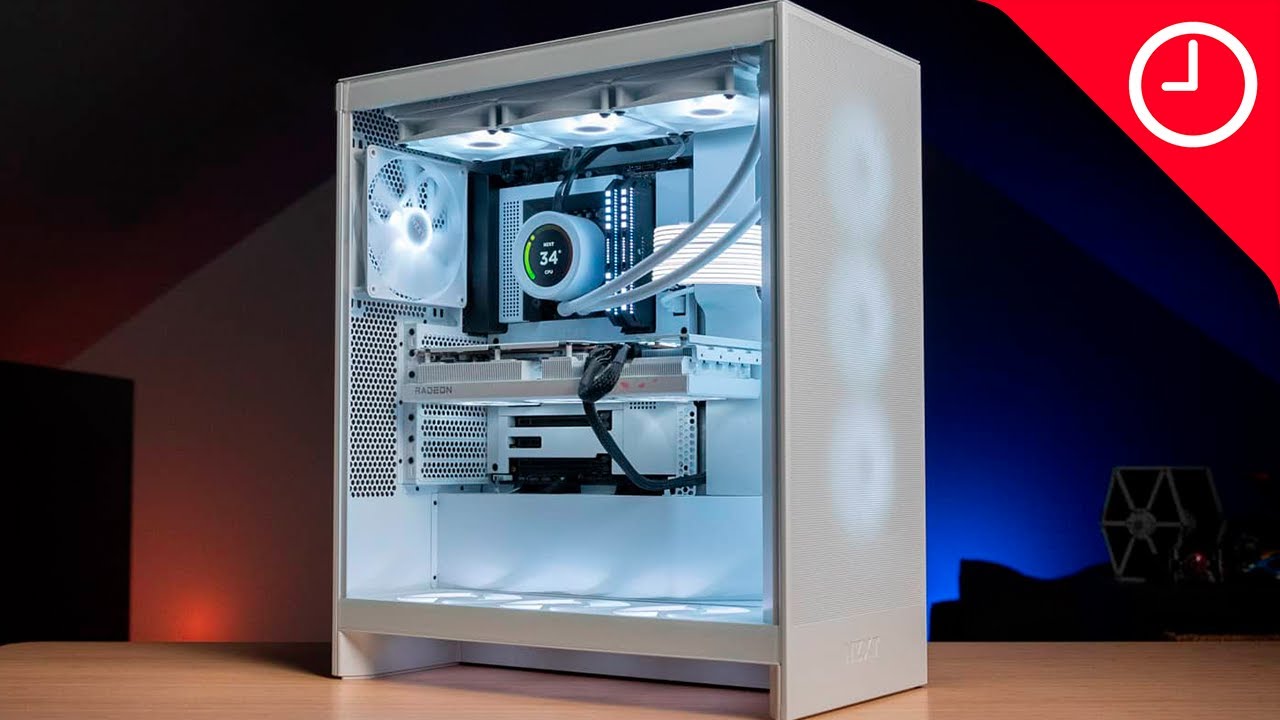 NZXT H7 Flow review: New PSU placement gives cool GPU temps - YouTube
