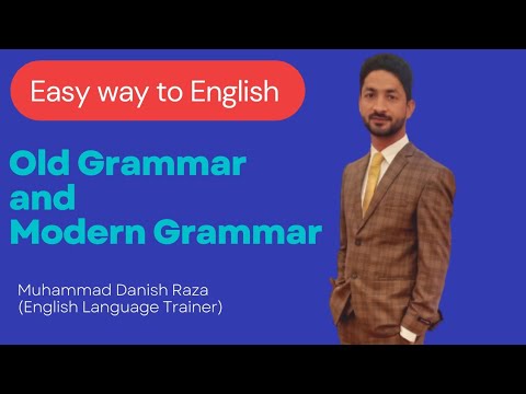 Concept of Grammar| Traditional grammar| Modern grammar - YouTube