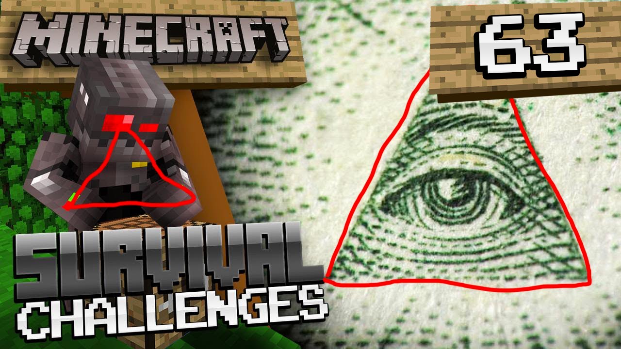 Minecraft Survival Challenges Episode 63: Illuminati - YouTube